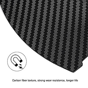 kingsea 4PCS Car Door Handle Scratch Protector,TPU 3D Carbon Fiber Texture Car Door Handle Paint Scratch Protector Sticker Universal (Style 7)