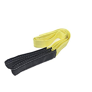 AsgenoX 2 Pack 2 "x6' Tow Strap with Reinforced Loops Vehicle Recovery Rope 18,000 lbs Pound Capacity Recovery Strap (2 "x6' Tow Strap)