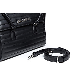 Lux de Ville Large Romeo Tote (Black)