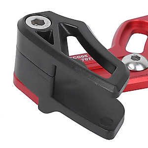 EVTSCAN Bike Chain Guide, Single Disc Bike Chain Guide Stabilizer BB Mid Lock Ultralight Bicycle Cycling Accessory(red)