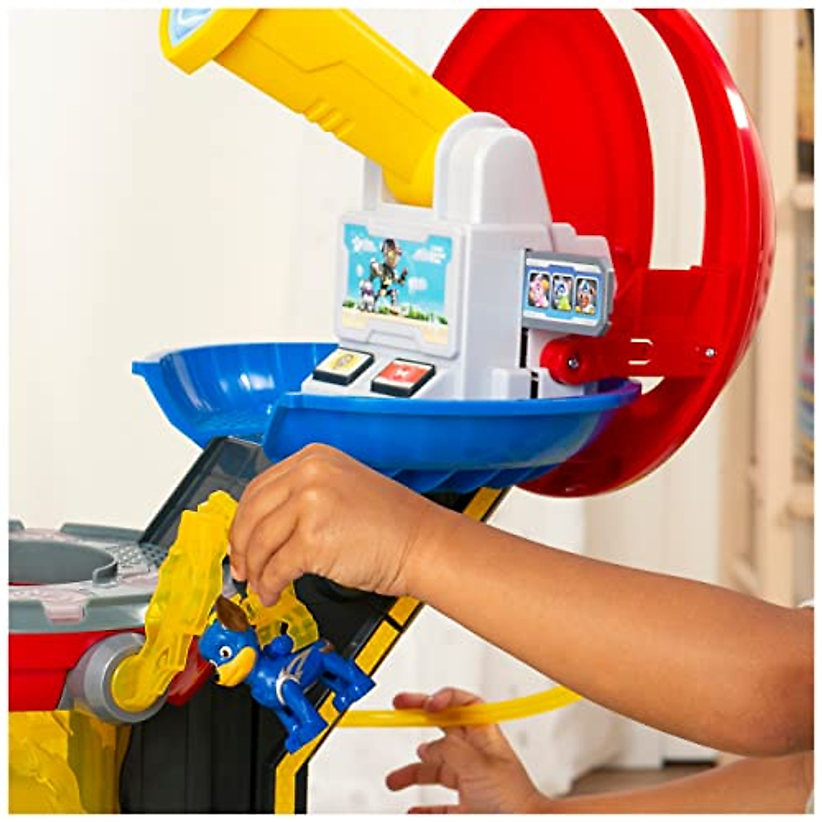 Cool Maker Paw Patrol, Mighty Pups Super Paws Lookout Tower Playset with Lights and Sounds, Toy for Ages 3 and Up