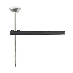 KitchenAid KQ901 Instant Read Food Thermometer for Kitchen or Grill, TEMPERATURE RANGE: 20F to 220F, 1 inch dial, Black