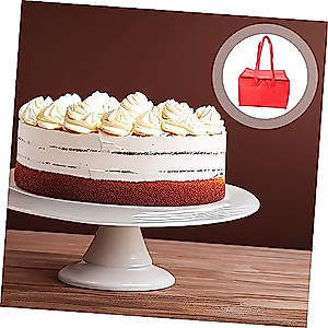 HEASOME Zip Ties Outdoor Insulation Bags Non-woven Fabric Takeout Food Bag with Zipper Insulated s Pizza Bags for Carry Portable Decorate Hot Bag for Food Delivery