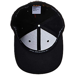 Caterpillar Men's Cat Trademark Stretch Fit Cap, Black, Large/X-Large