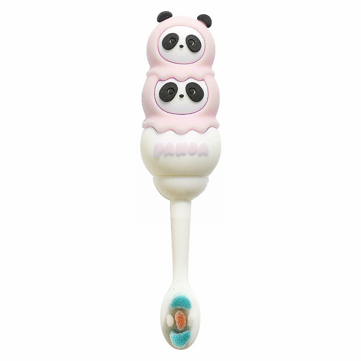 Children's Soft Bristles Toothbrush with Cute Panda Handle, Designed for Delicate Teeth & Gums for Children 2 Years & Up, Manual Toothbrushes Training Toothbrush for Toddler Oral Care