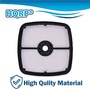 HQRP Filter (5-pack) compatible with Echo PB-200 PB-201 PB-250 PB-250LN PB-252 PB-2100 PB-2155 PB-2455 Handheld Leaf Blower/Vacuum