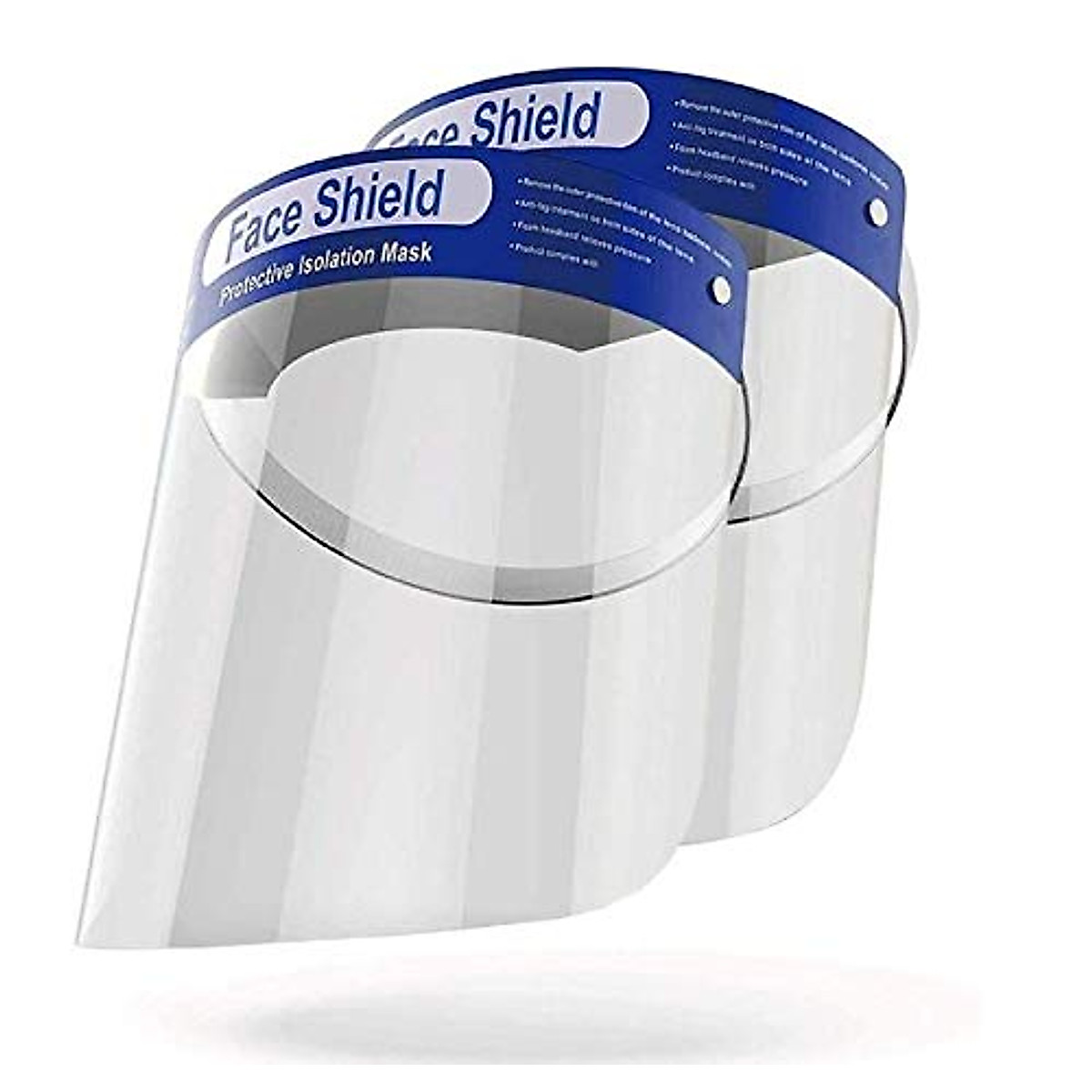 OMK 2 Pcs Reusable Face Shields (FaceShield_S_2Pack)