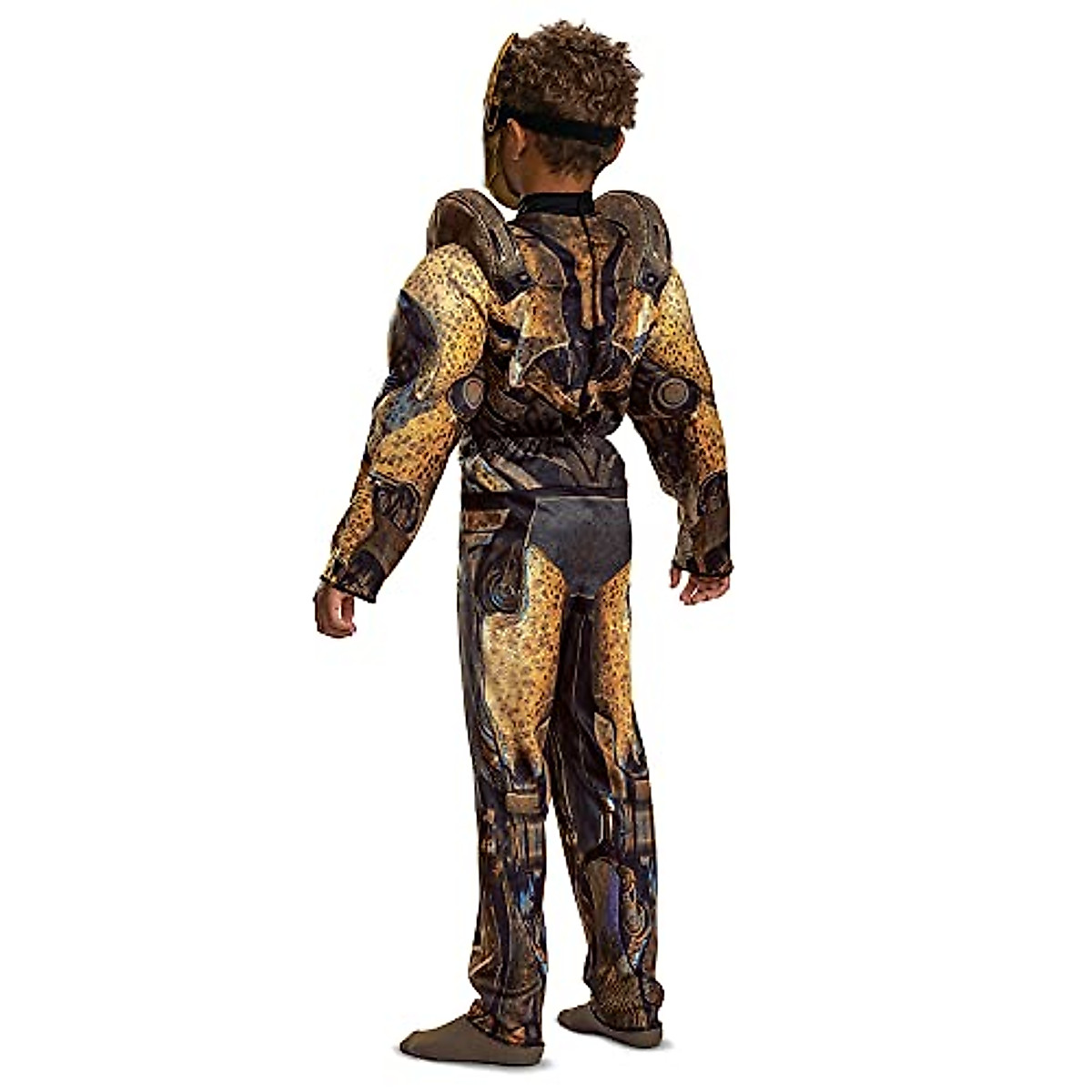 Disguise Cheetor Transformers Costume for Kids, Official Transformers Rise of the Beasts Muscle Padded Costume and Mask, Size (7-8)