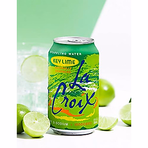 LaCroix Sparkling Water, Key Lime, 12 Fl Oz (pack of 8)