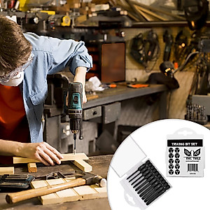 Owl Tools TriWing Bit Set (10 Pack - 2.3inches Long Magnetic Heads) In the Following Tri Wing Bits Screwdriver Sizes: Y000, Y00, Y0, Y1, Y2, Y2.5, Y3, Y4, Y5, and Y6