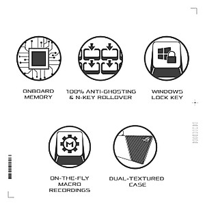 ASUS ROG Strix Scope NX TKL Moonlight White Wired Mechanical RGB Gaming Keyboard | ROG NX Brown Tactile Switches, Aluminum Frame, Aura Sync Lighting, Tenkeyless Design, Quick Toggle Media Keys