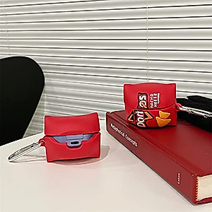 Compatible with Samsung Galaxy Buds2 pro/Buds Live/Buds pro/Buds 2 Charging Box,3D Cute Cartoon Funny Potato Chips Silicone Earphone case with Hook