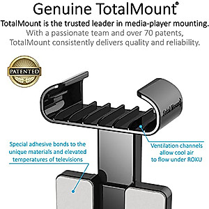 TotalMount for Roku Express HD – Positions Roku Express HD for Remote Reception (Compatible with Roku Express HD – Not Compatible with Roku Express 4K)