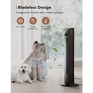 PARIS RHÔNE PE-TF028 Portable-air-conditioners, 34”, Black