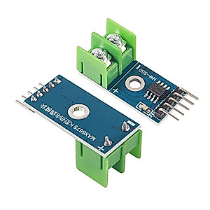 ACEIRMC DC 3-5V MAX6675 Module + K Type Thermocouple Temperature Sensor Thermocouple Sensor Set M6 Screw Compatible with Raspberry Pi Arduino (6pcs)