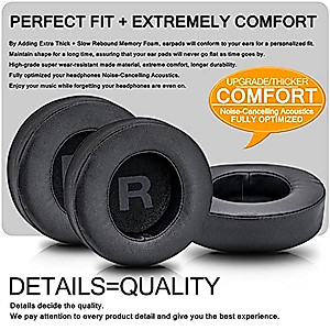 Sixsop Replacement Earpads for Fidelio X2HR X1S X2 X3 Over-Ear Headphones (Leather)
