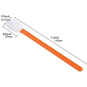 Wellgler's Foam Cleaning Swab,for Electronics, Camera, Optical Lens Cleaning and Clean Inkjet Printer (200pcs Orange)