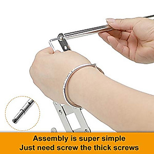 Accordion Wall Mounted Drying Rack Stainless Steel Clothes Retractable Folding Accordian Wall Hanger Hanging Towel Holder 61lb Capacity for Laundry Bathroom