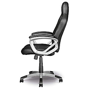 Trust Gaming Chair GXT 705 Ryon - Ergonomic PC Desk Swivel Chair, Full 360° Rotatable, Class 4 Gas Lift, Armrest with Cushions, Tilting Seat, Double Wheels - Black