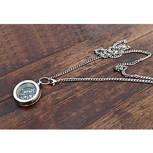 You are my true North Engraved Compass Necklace Gifts for Him or Her | Romantic Gifts for Men Women Husband Wife Boyfriend Girlfriend Bestfriend Couple | Love Gift Ideas for Anniversary Wedding Valentine day