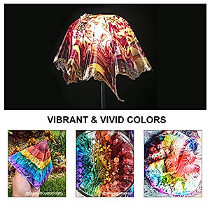 Alcohol Ink Set Epoxy Resin Dye- LET'S RESIN Vibrant Colors Alcohol Ink for Epoxy Resin, Concentrated Alcohol Based Resin Ink for Tumblers,Epoxy Resin Molds,Alcohol Inks Art (Each 0.35oz x 18 Bottle)