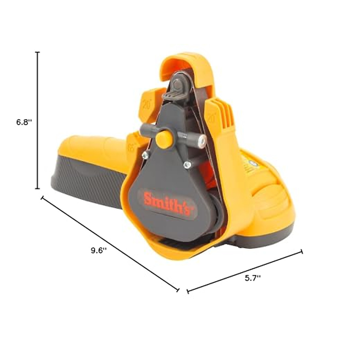 Smith’s 50933 Knife & Scissor Electric Belt Sharpener – Fine, Medium, & Coarse Belts – Straight Edge Blades – Handheld Sharpening – Workshop & Tool Sharpener