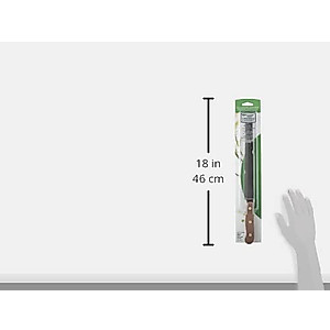 Chicago Cutlery 10-Inch Serrated Bread Knife with Sharp Stainless Steel Blade for Slicing, Cutting, and Scoring Bread, Walnut Tradition Wood Handle Kitchen Knife