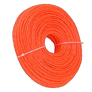 Yitre Trimmer Cord, String Trimmer Line Twist Shape for Garden Lawn Cutters