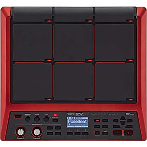 Roland SPD-SX Special Edition Percussion Sampling Pad with 16GB Internal Memory, Red