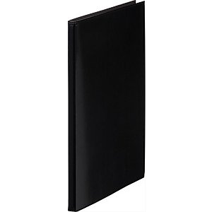 Kingjim 1931LF Clear File Leather Festival Black