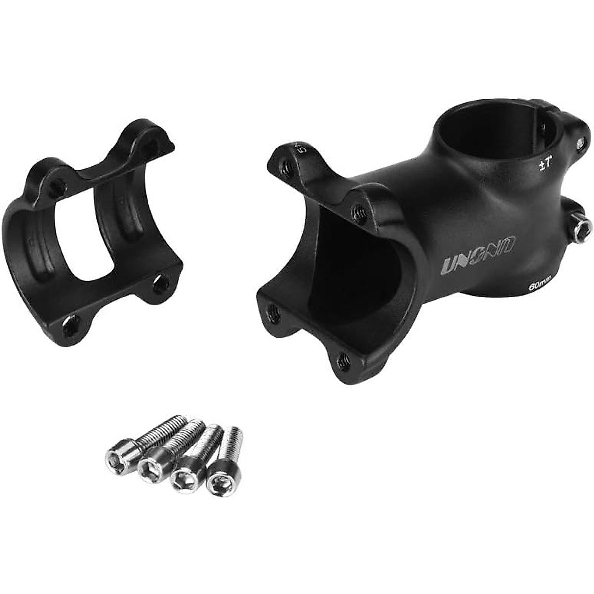 FOMTOR 31.8 Stem 60mm 70mm 80mm 90mm 7 Degree Light Weight Bike Handlebar Stem MTB Stem Suitable for Mountain Bike Road Bike BMX MTB