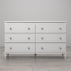 Little Seeds Rowan Valley Laren 6 Drawer Dresser, White
