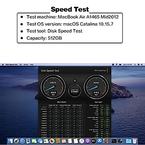 FLEANE FM12A 256GB 3D TLC Flash SSD with Tools for Apple Laptop MacBook Air A1465 A1466 Mid2012 (256GB)