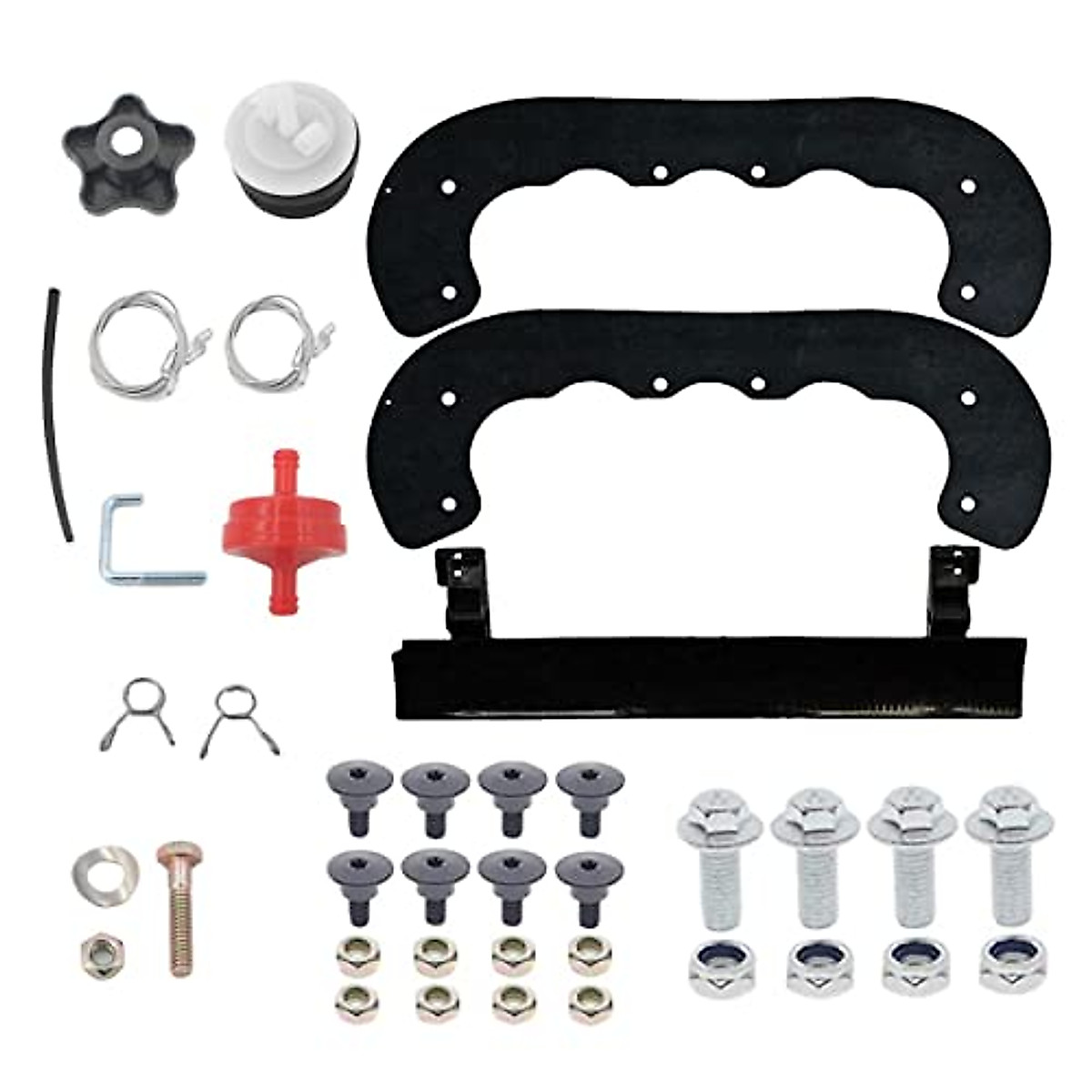 Chacarbtu Snowblower Paddles 99-9313 for Toro Power Clear 621 721 221QE 210R 421QR Snowblower with 133-5585 Scraper 114-3779 108-4887 107-3844 Handle Knob Kit,117-9145 Clutch Cable