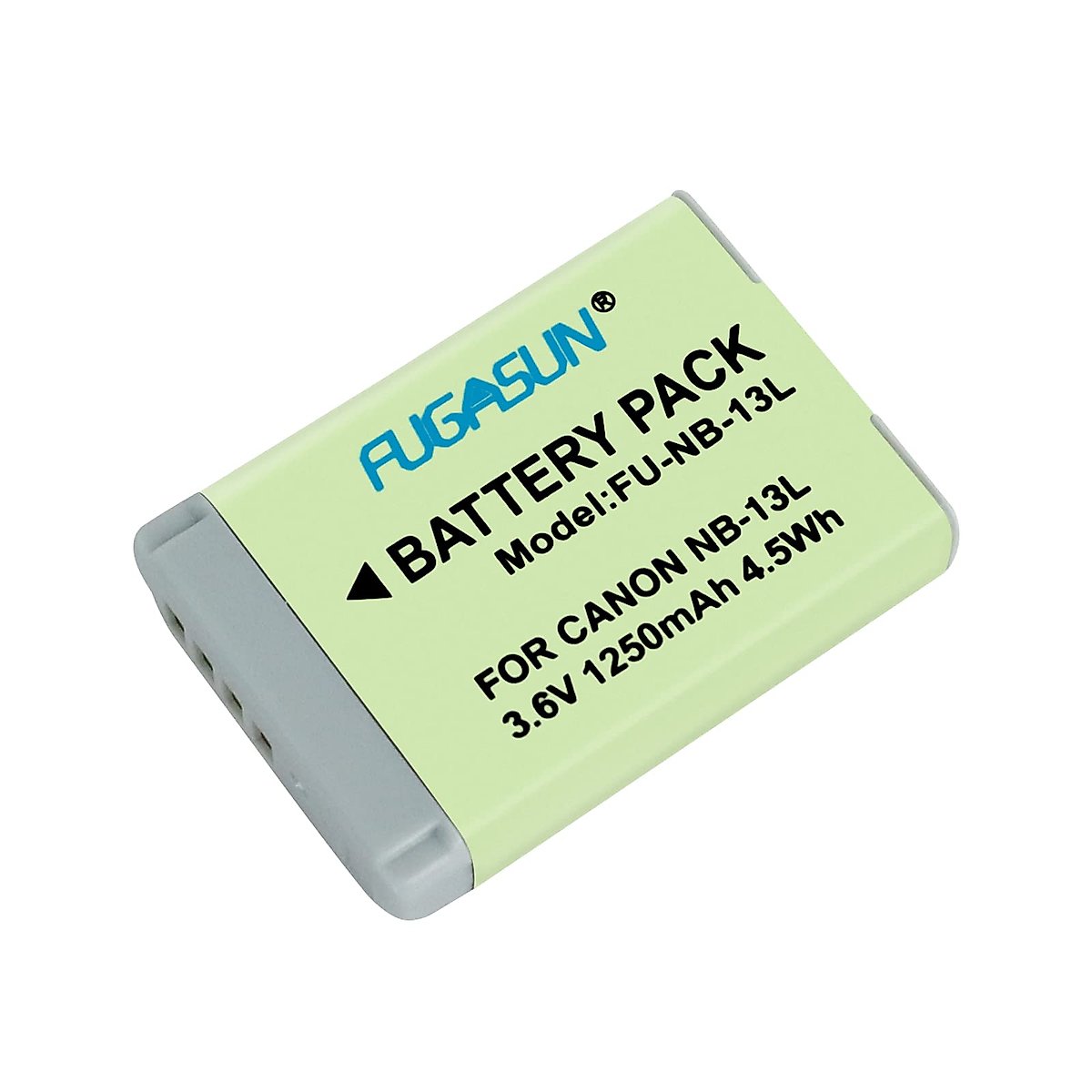 FUGASUN 1 pcs 1250mAh NB-13L NB13L Battery for PowerShot G7 X Mark III,G7 X Mark II,G9 X Mark II,G1 X Mark III,G5 X,G5 X Mark II,G7 X,G9 X,SX620 HS,SX720 HS,SX730 HS,SX740 HS