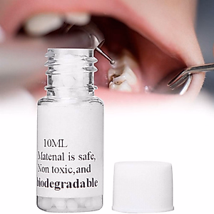 Temporary Tooth Repair Kit, Teeth Filling Dental Cavity Gaps Filling Material, Irregular Tooth Restoration Materials (10ML)