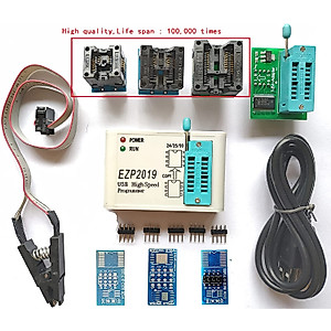 EZP2019 High Speed USB SPI chip Programmer IC eprom Programmer Socket Support 24 25 93 EEPROM Flash Bios
