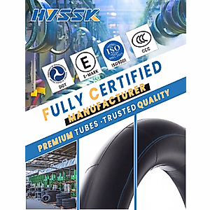 Premium Hyssk 2.50/2.75-14" Motorcycle Inner Tube for 60/100-14 Mini Dirt Pit Bike Front Tire