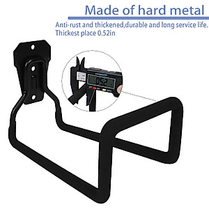 BEIIMPKLU Garden Hose Holder - Heavy Duty Hose Hanger Wall Mount, Water Hose Holder for Outside Yard, Metal Hose Hooks For Garden Hose, Extension Hose