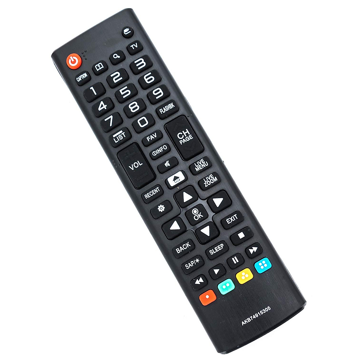 AKB74915305 Replacement Remote Control fit for LG TV 60UH8500 60UH6035 65UH9500-UA 65UH7500 70UH6330 70UH6350 55UH7650 60UH6550 70UH6350-UB 43UH6030 43UH610 43UH6100 43UH6100-UH 50UH5500 43UH610A