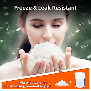 LaSyL Base Weighted Gel (25/50 Ounces) - Sand & Sandbag Replacement for Anchoring Portable Basketball Hoops, Outdoor Umbrellas and Volleyball Nets - More Effective Than Water Alone