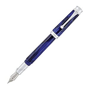 MONTEVERDE USA Essenza Black Ink Fountain Pen, Broad Nib, Early Dawn (MV42540: MV42541)