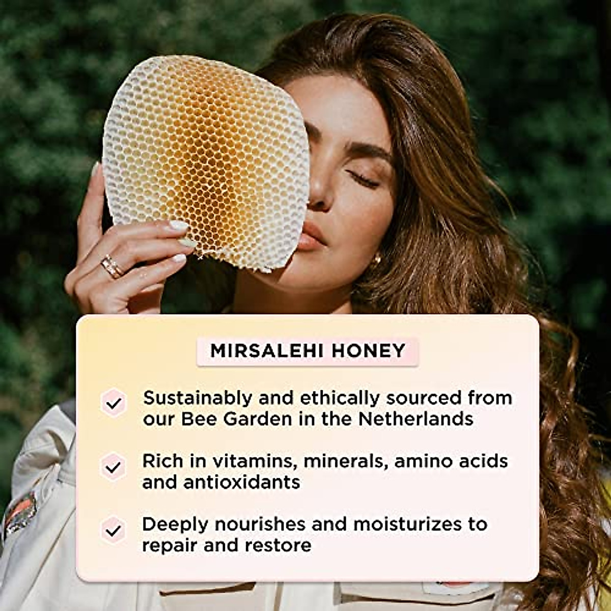 Gisou Honey Infused Conditioner, a Weightless and Nourishing Conditioner Enriched with Mirsalehi Honey, 8.1 fl oz