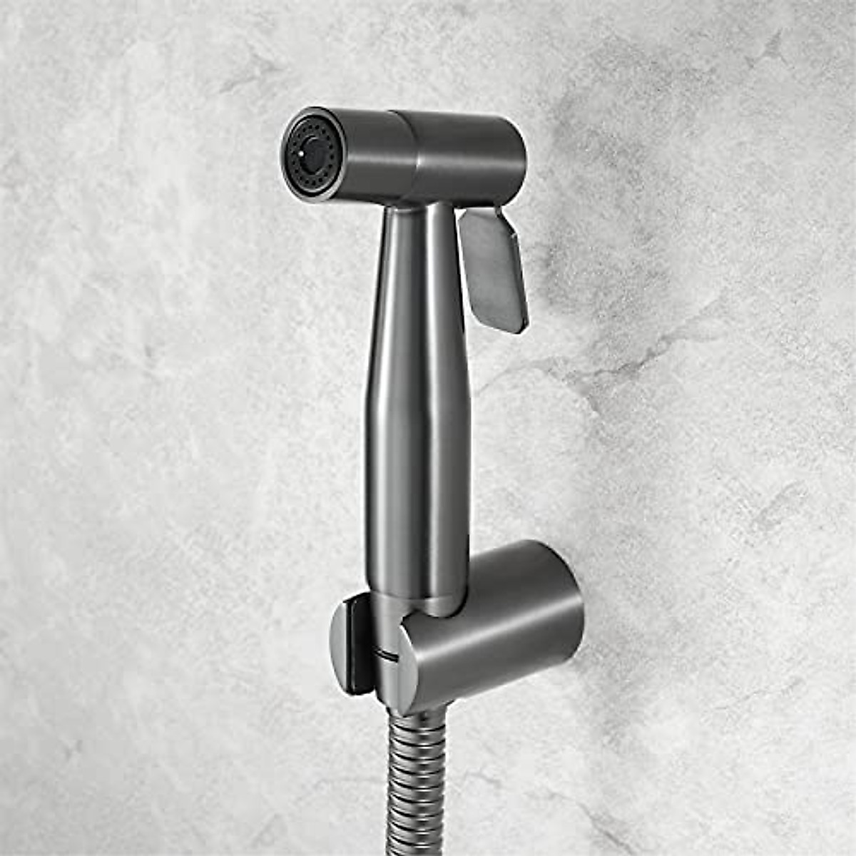 JIYTG Bidet Sprayer Handheld Bidet Faucet for Toilet Cloth Diaper Spray with 59 Inch Shower Hose Spray Gun Set with Angle Valve