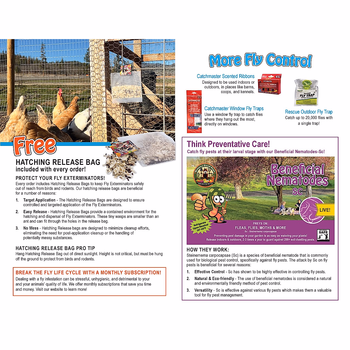 Natural Fly Exterminator 5,000 Size NaturesGoodGuys