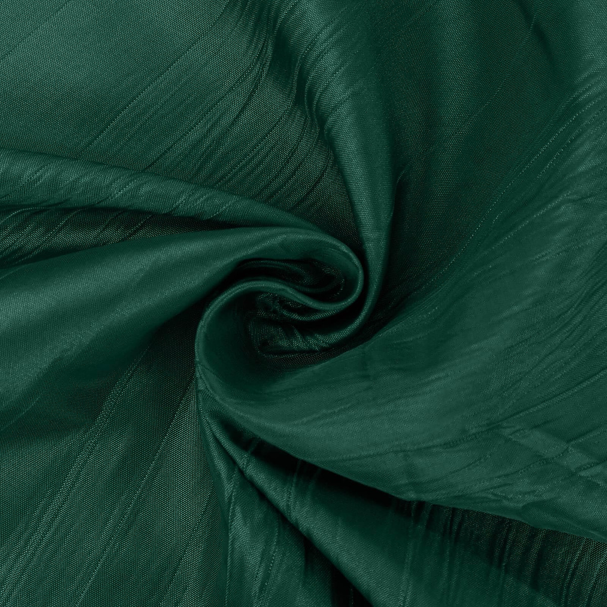 Efavormart 54" x10 Yards Hunter Emerald Green Accordion Crinkle Taffeta Fabric Bolt for Wedding Birthday Party Dance Event Decoration
