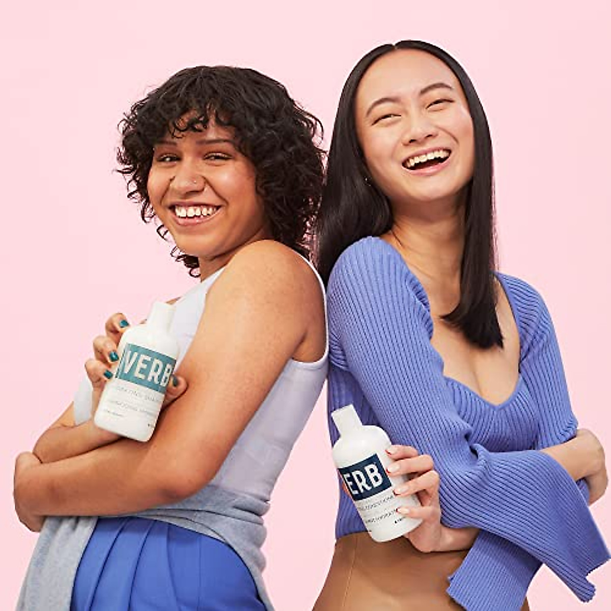 Verb Hydrating Shampoo & Conditioner Duo – Vegan Shampoo and Conditioner Set –Moisturizing Argan Oil Shampoo and Conditioner - No Harmful Sulfates, 12 fl oz