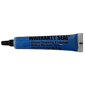 Sherco-Auto Blue Tamper Proof Cross Check Repair & Maintenance Warranty Seal 1.8 Oz Squeeze Tube Paint Marker - 1 Tube