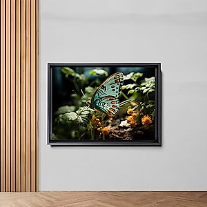 Abstract Painting Buy Canvas Wall Art, Butterfly Painting Art, Butterfly canvas, bedroom Butterfly wall art,Watercolor abstract Butterfly canvas painting