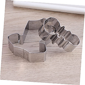 Abaodam Kids Kits Diy Chocolate Cutter Baby Shower Chocolate Metal Cookie Cutters Fruit Embossed Mini Cookie Biscuit Cutter Mould Baby Crackers Biscuit Mold Die Cutting Short Sleeve Child